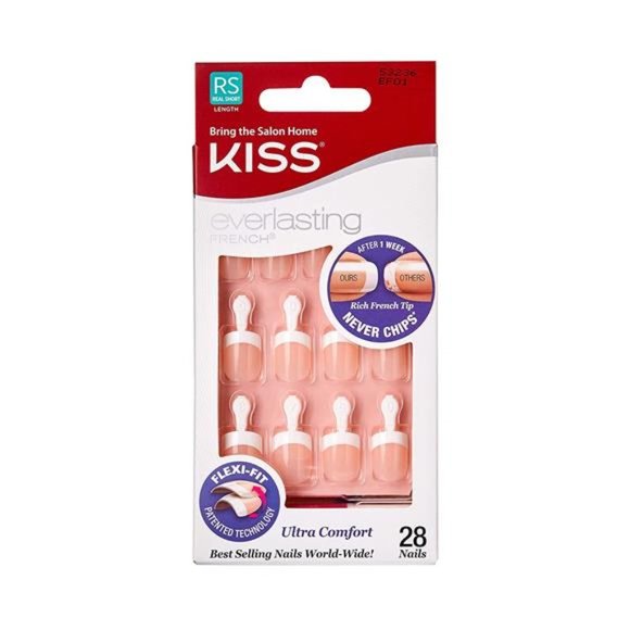 Other | Kiss Everlasting French Nail Manicure Chipfree With Flexifit ...